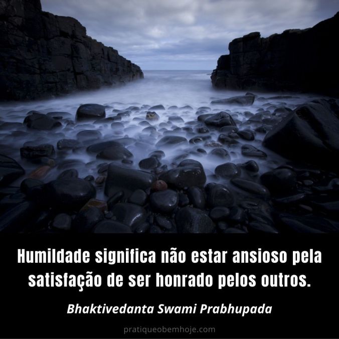 HUMILDADE | Pratique o bem hoje